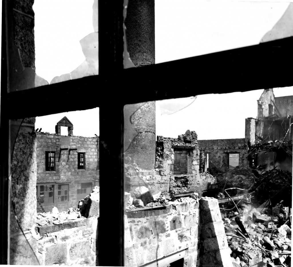 1969 - Fire photos - Aberdeen Combworks